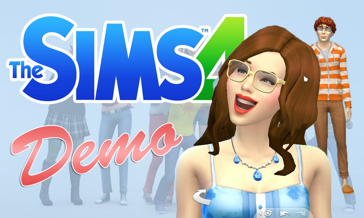 The Sims 4 Demo: Stampy and Mousie (Me) - YouTube
