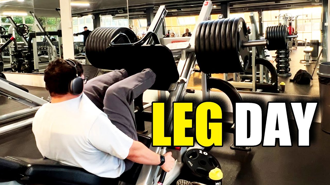 Typical quad workout | Leg Day - YouTube