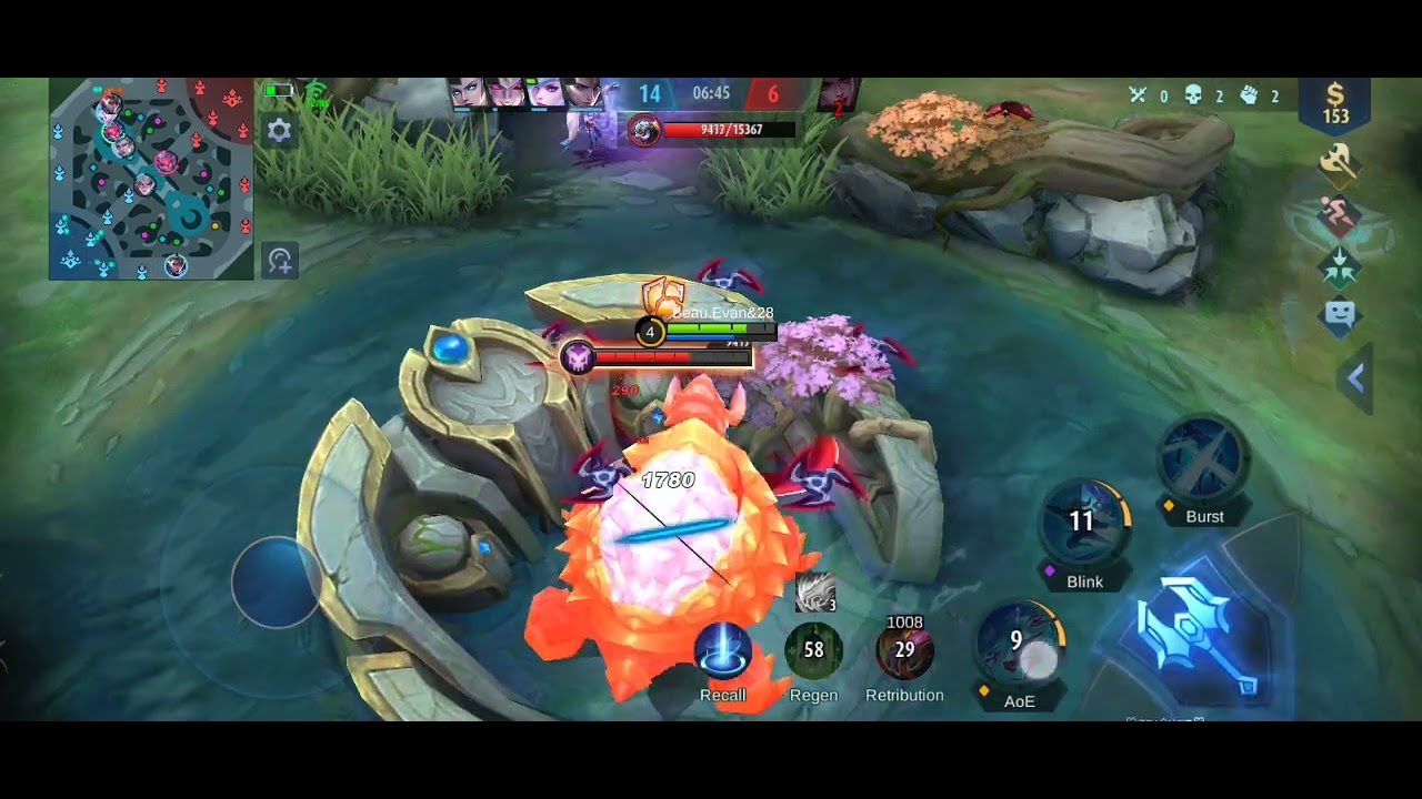 Falcon slay the massive turtle in Mobile Legends - YouTube