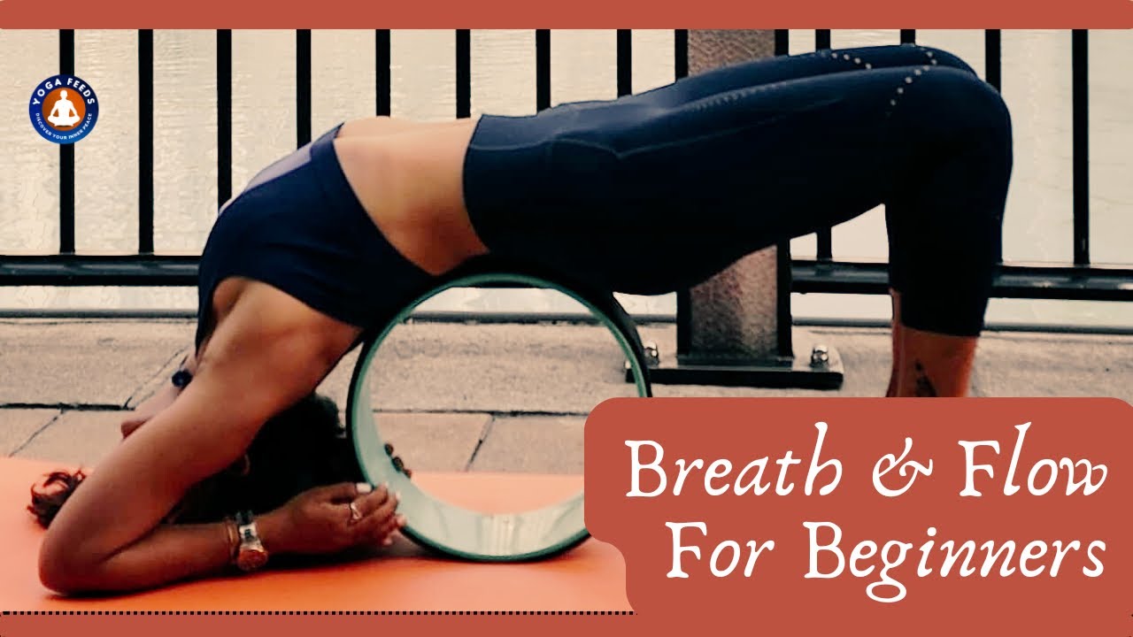 Breath and Flow Yoga For Beginners | Tarina | Yoga Feeds - YouTube