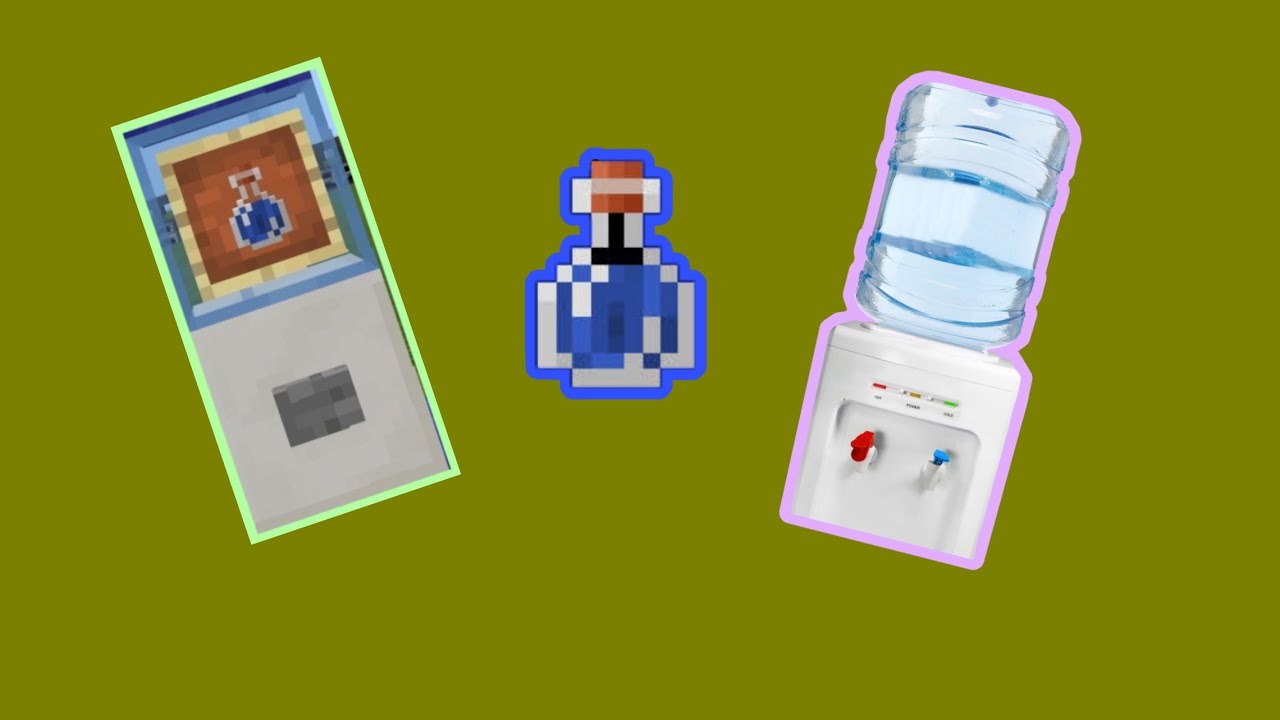Como fazer um bebedouro que funciona no Minecraft - YouTube