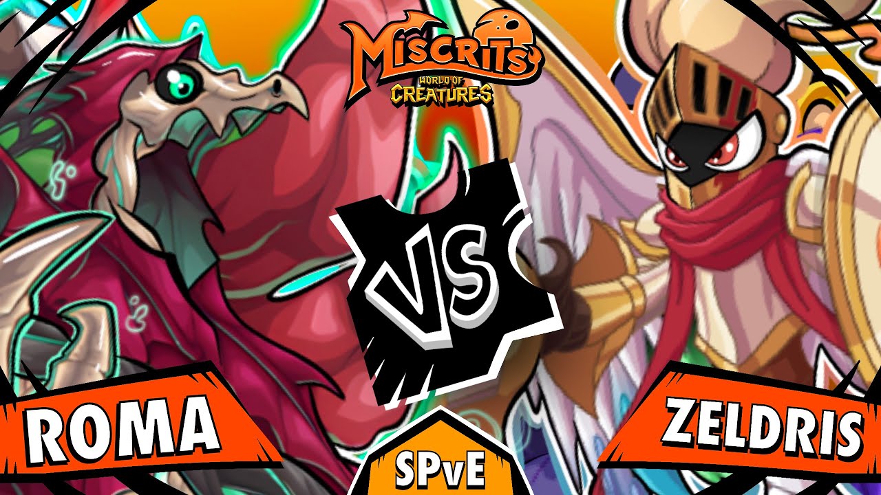 Roma VS Zeldris | 🏆 SPvE Internal Tournament Qualifiers 2025 | Miscrits ...