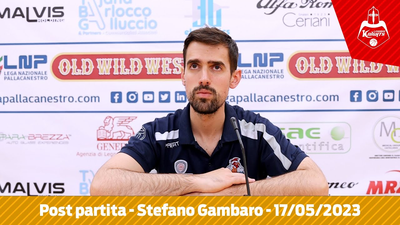 Post partita Legnano - Gallarate Gara2 | Stefano Gambaro del 17/05/2023 ...