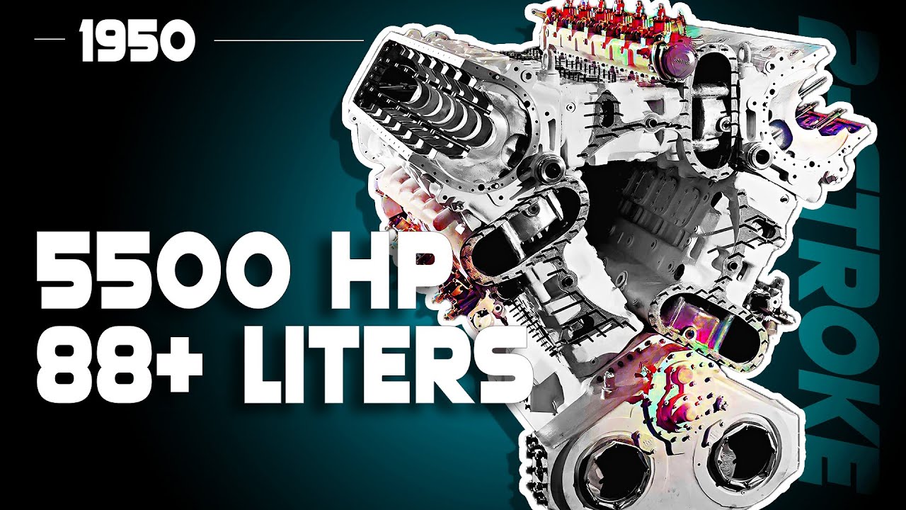 The Ingenious Napier Deltic 2-Stroke Diesel Engine - YouTube