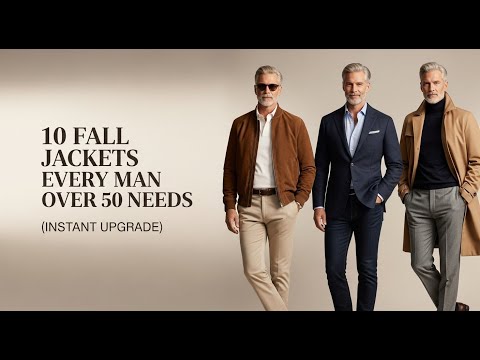 10 Fall Jackets Every Man Over 50 Needs (Instant Upgrade)