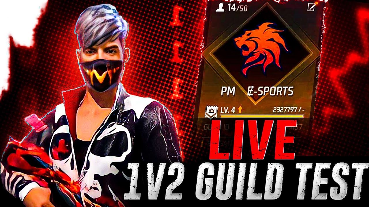 Ff Live Guild Test 👽⚡|| Ff Live Custom Room 😱 #freefirelive # ...