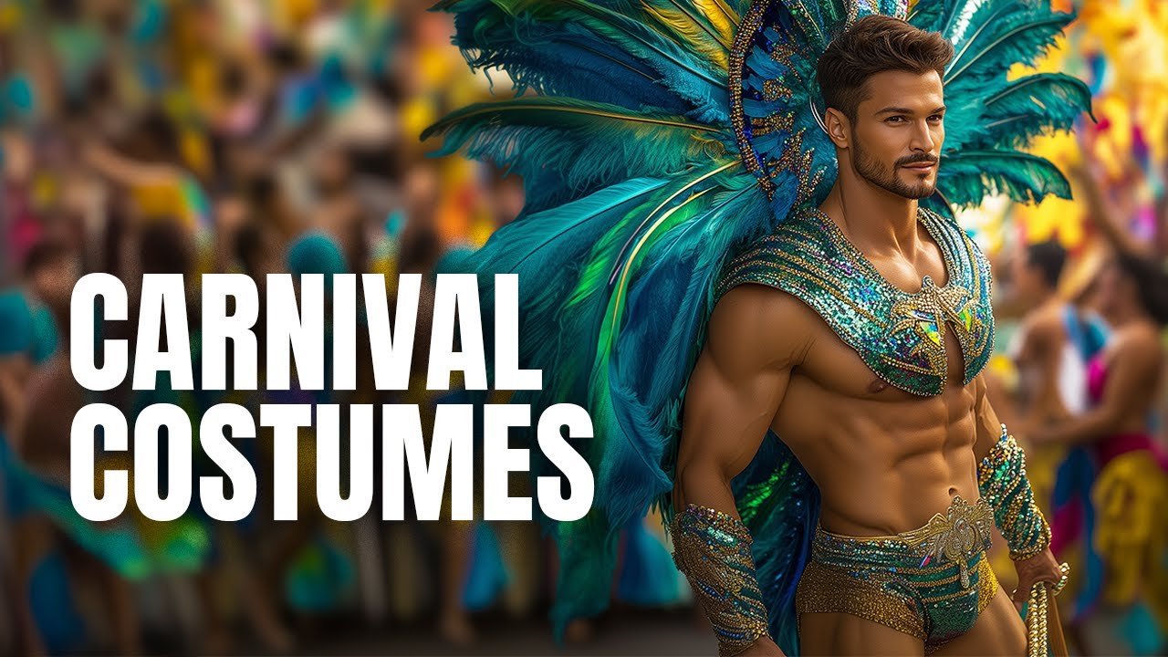 Male Carnival Costumes AI Style #riodejaneiro #riocarnival #malemodel ...