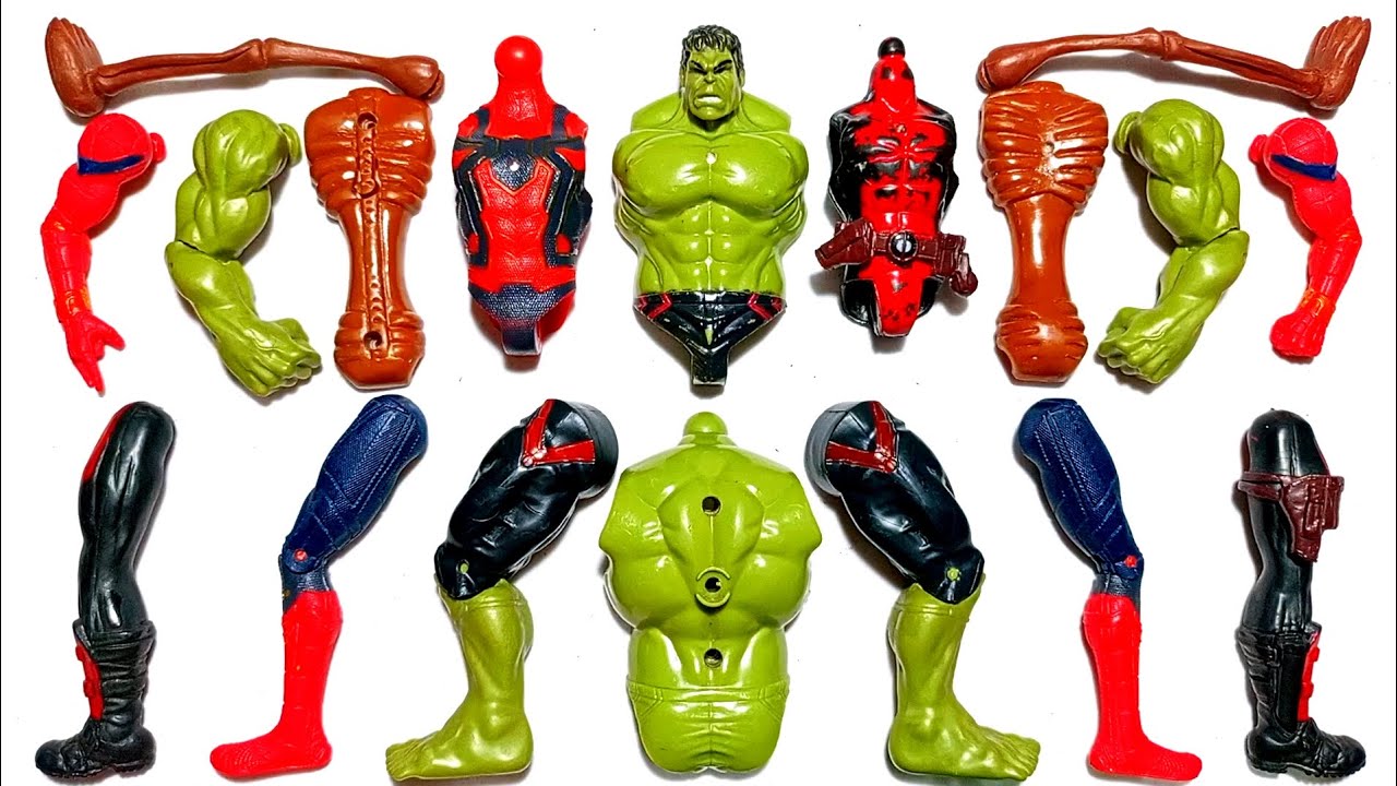 SPIDER-MAN HULK SMASH DEADPOOL AND SIREN HEAD ASSEMBLE VIDEO - YouTube