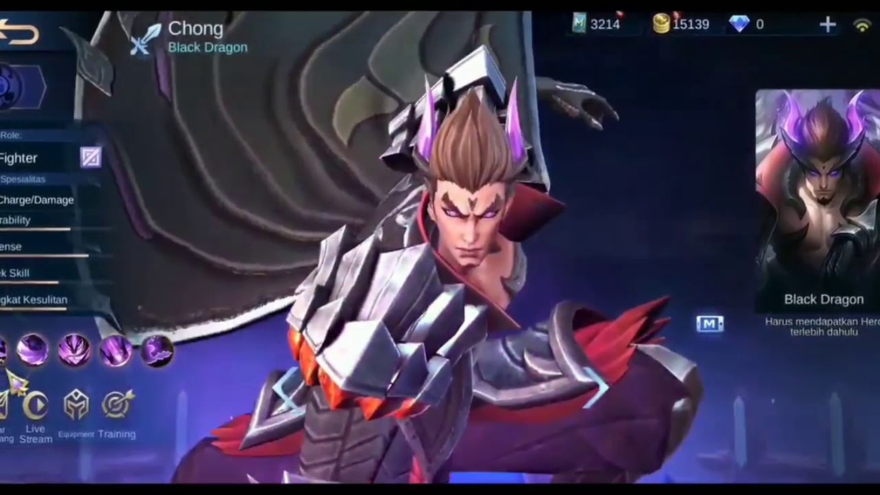 Hero Terbaru Mobile legend (Chong) akan rilis june - YouTube