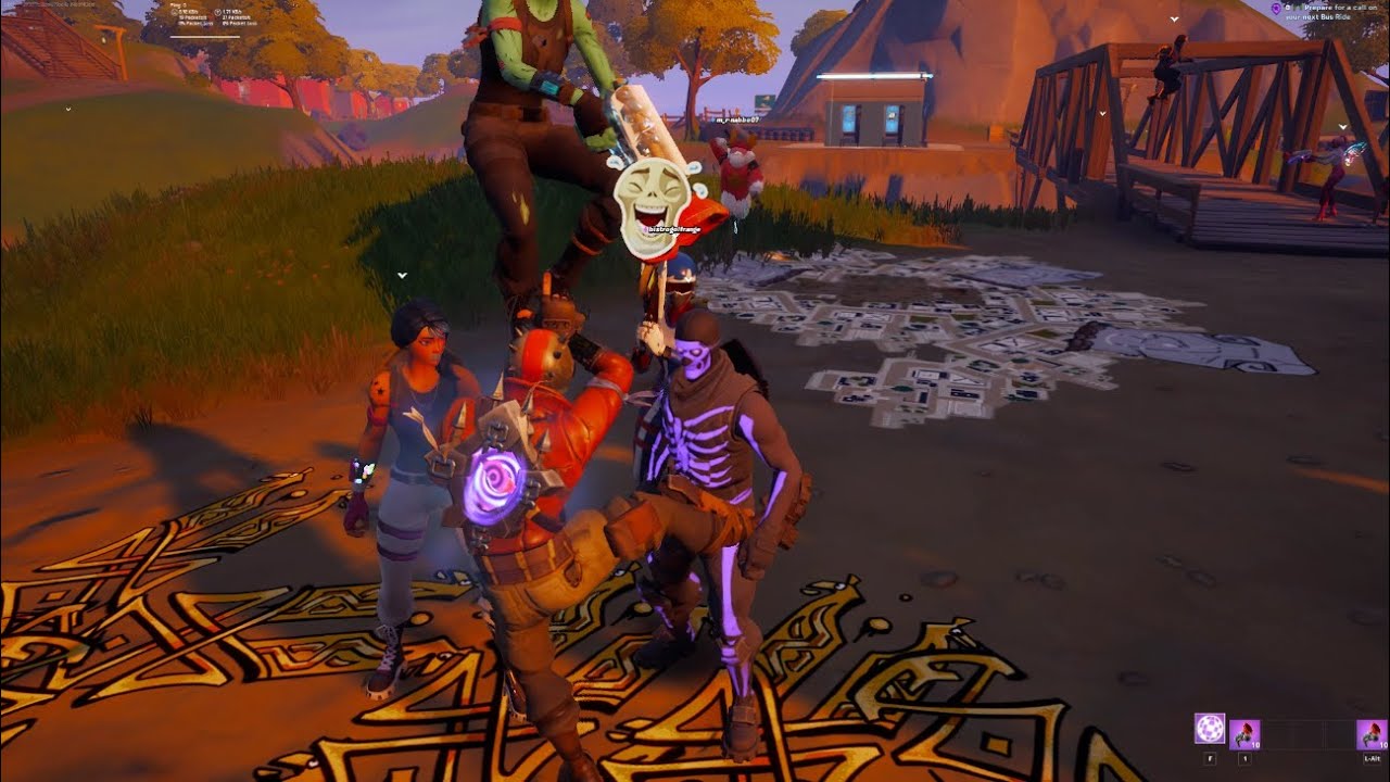Rust Lord Skin Doing Take The L On OG Skins In Party Royale 😂 - YouTube