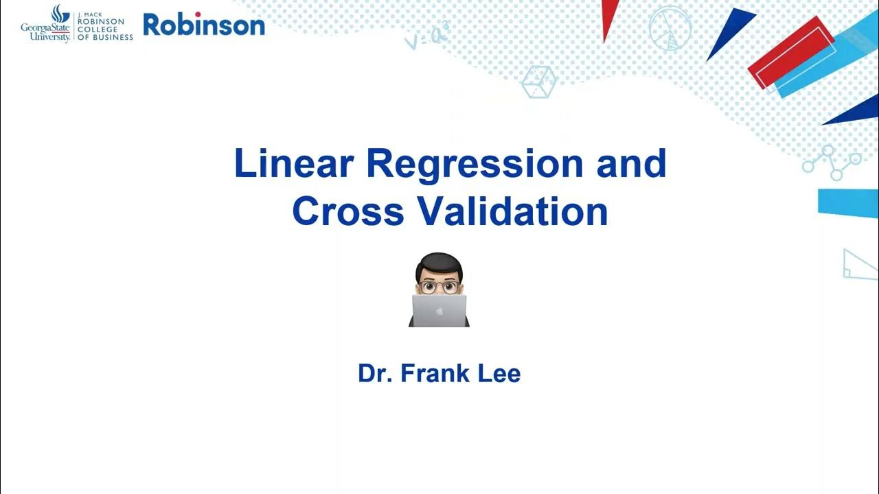 Linear Regression and Cross Validation - YouTube
