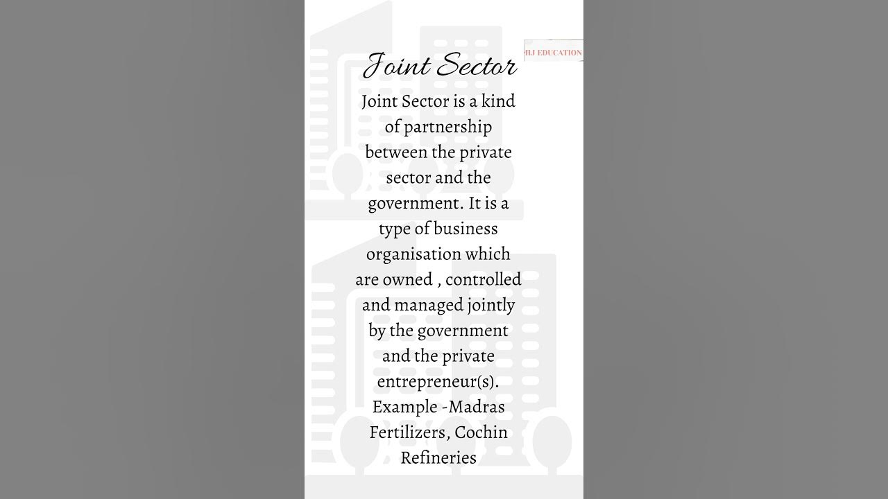 Joint Sector Kya Hai YouTube joint-sector-kya-hai-youtube