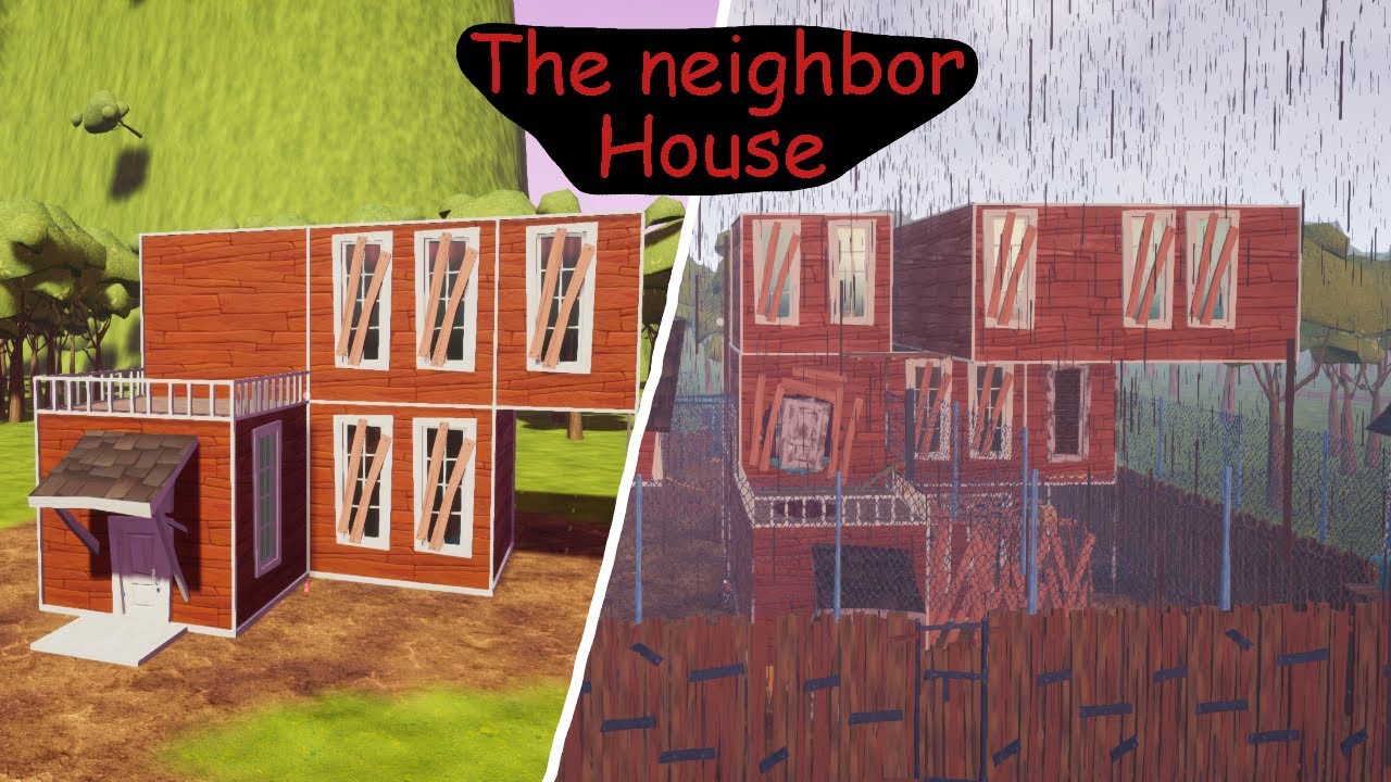 The Neighbor House (Hello Neighbor) By Lohka - YouTube