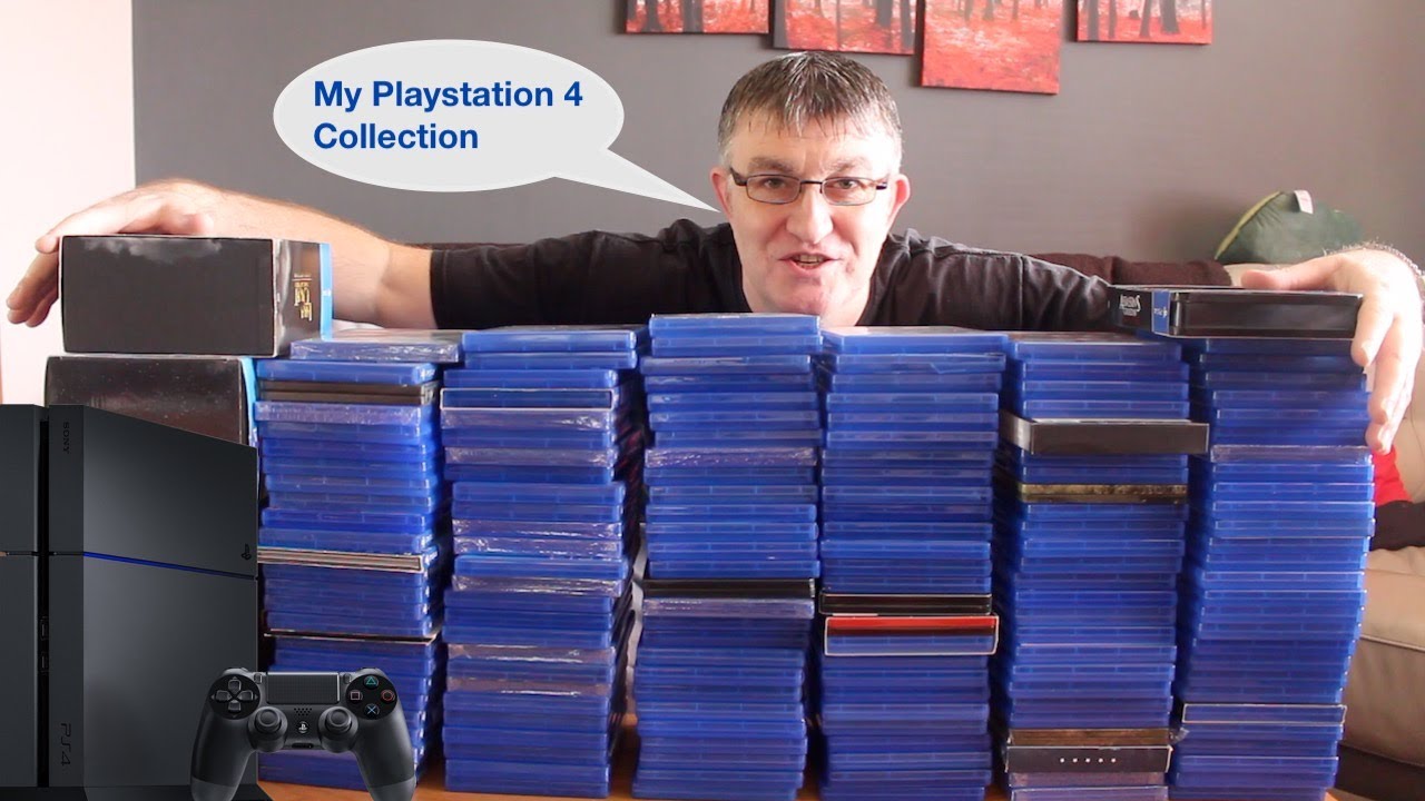 My Playstation 4 collection - YouTube