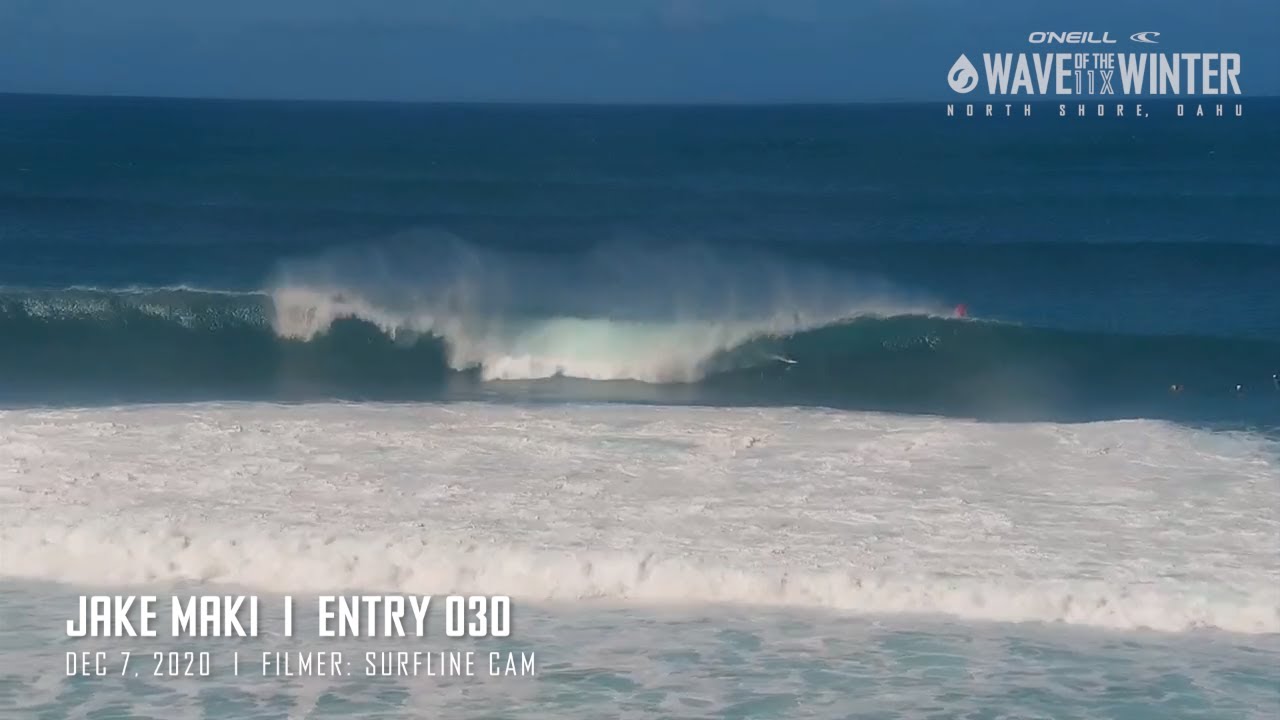 Jake Maki at Pipeline Dec 7th, 2020 - YouTube