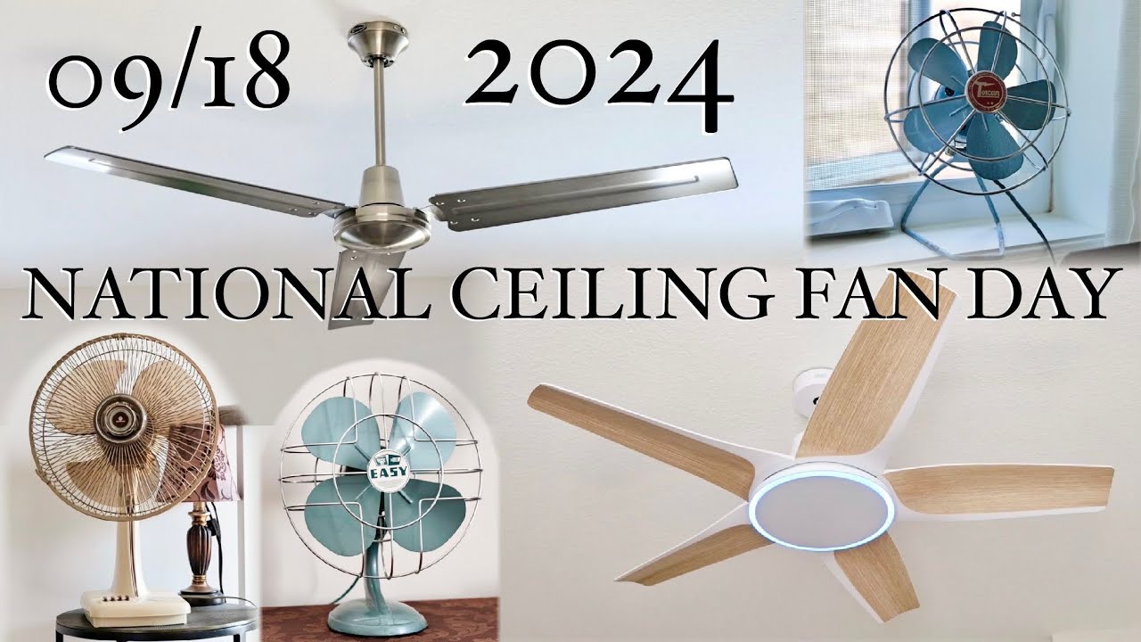 2024 National Ceiling Fan Day - YouTube