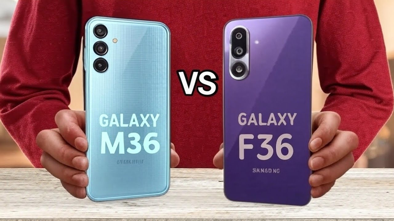 Samsung Galaxy M36 Vs Samsung Galaxy F36 || Full comparison || Which is ...