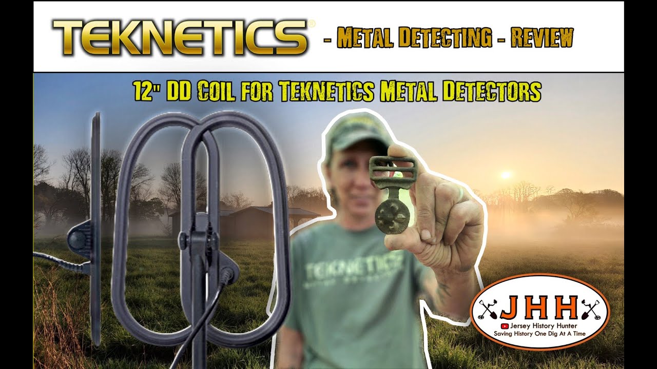 Teknetics 12inch DD Coil Review and Dig | Metal Detecting Large Coil ...