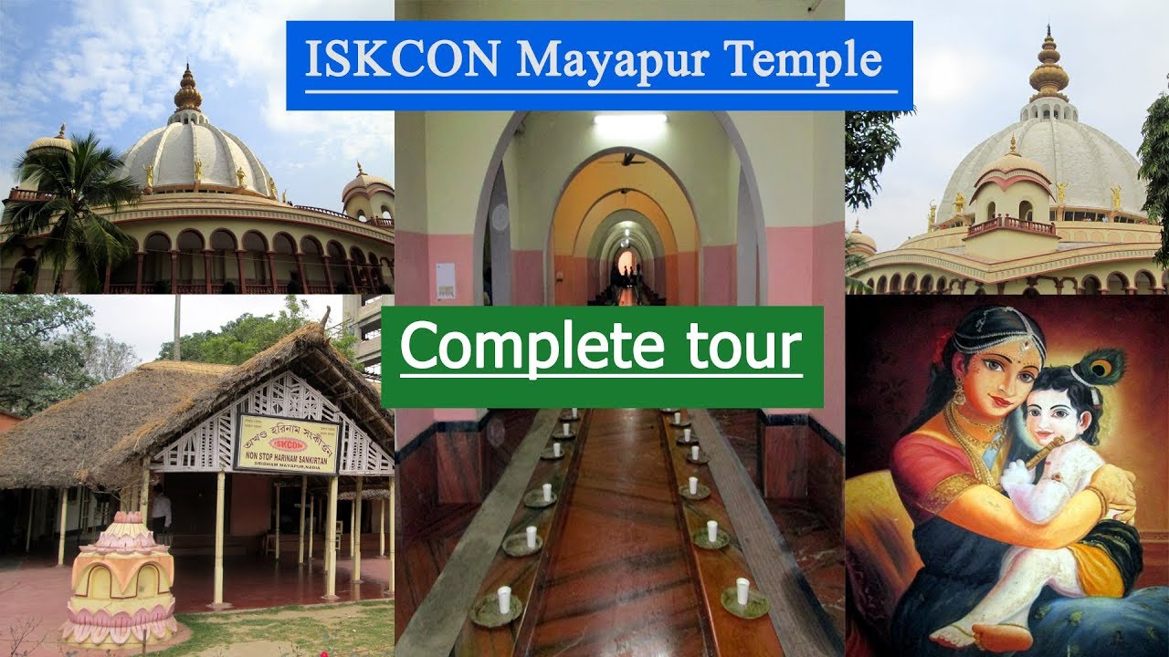 ISKCON Mayapur Temple Complete tour - YouTube