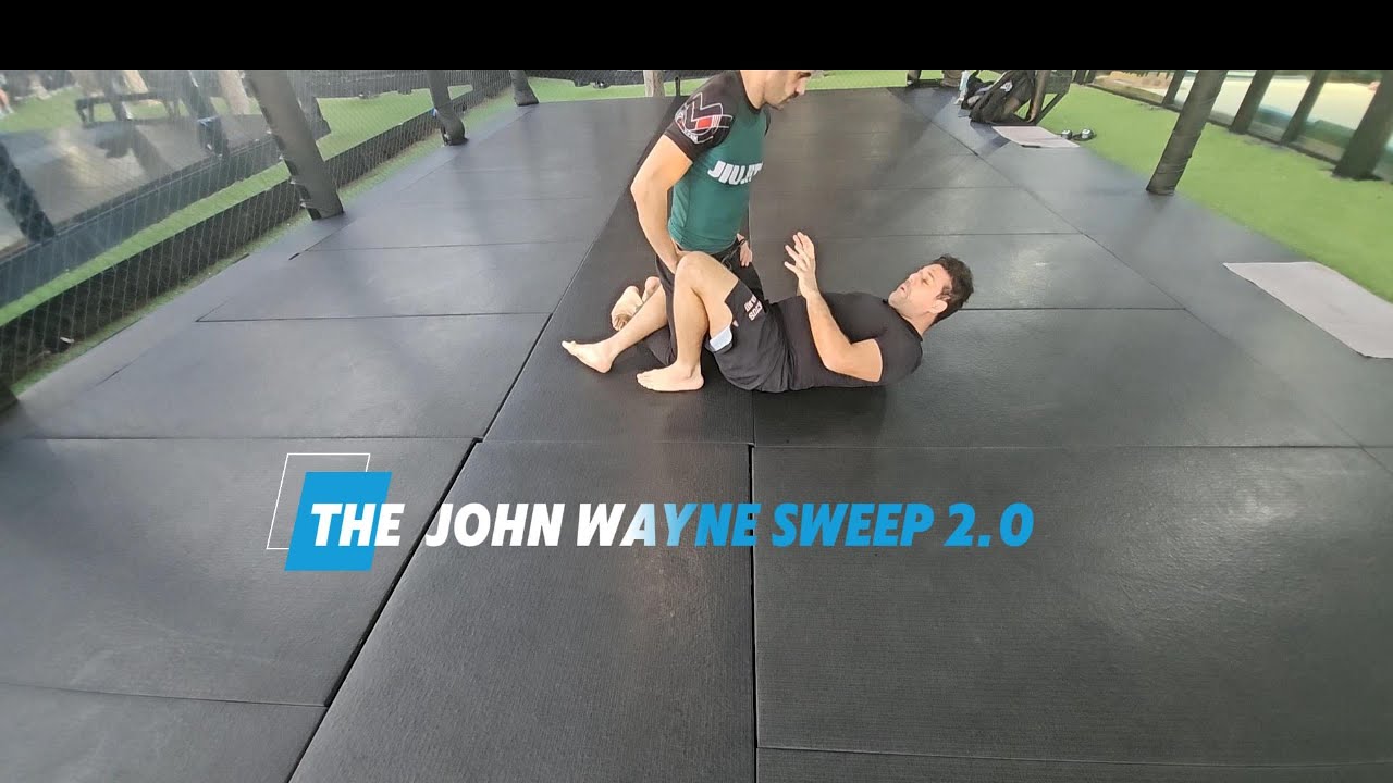 The BEST John Wayne Sweep for No GI - YouTube
