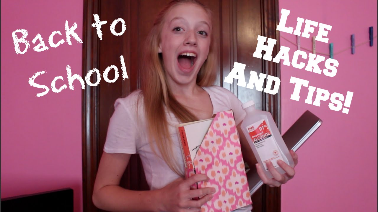 Back to School Life Hacks & Tips!! - YouTube