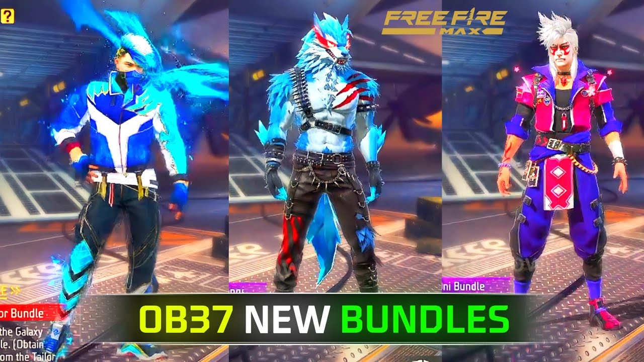 Ob37 Update All Bundles In Free Fire 2023 | Upcoming Bundle In Free ...