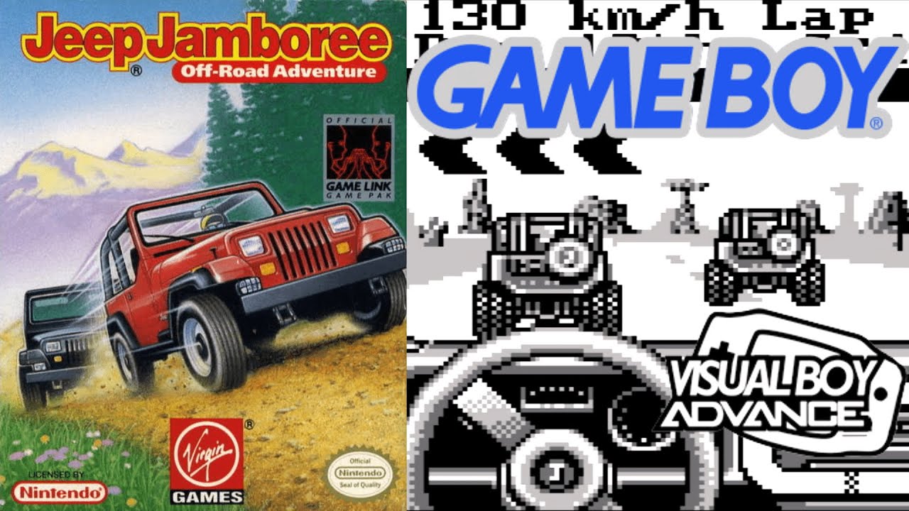 Jeep Jamboree: Off Road Adventure (1992) Nintendo GameBoy Gameplay in ...