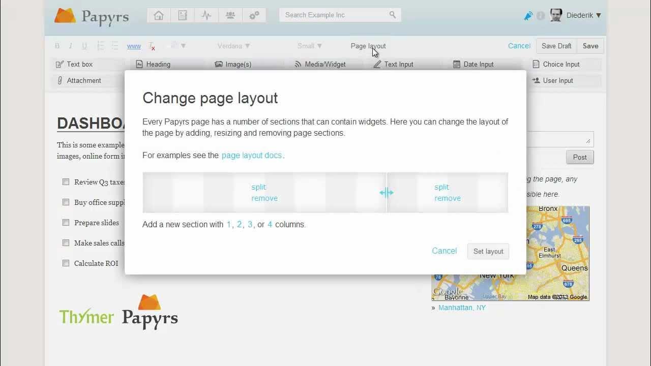 Papyrs Page Layout Editor - YouTube