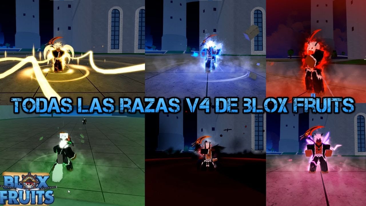 GUIA DEFINITIVA DE LAS TRIALS EN BLOX FRUIT- TODAS LAS RAZAS V4 DE BLOX ...