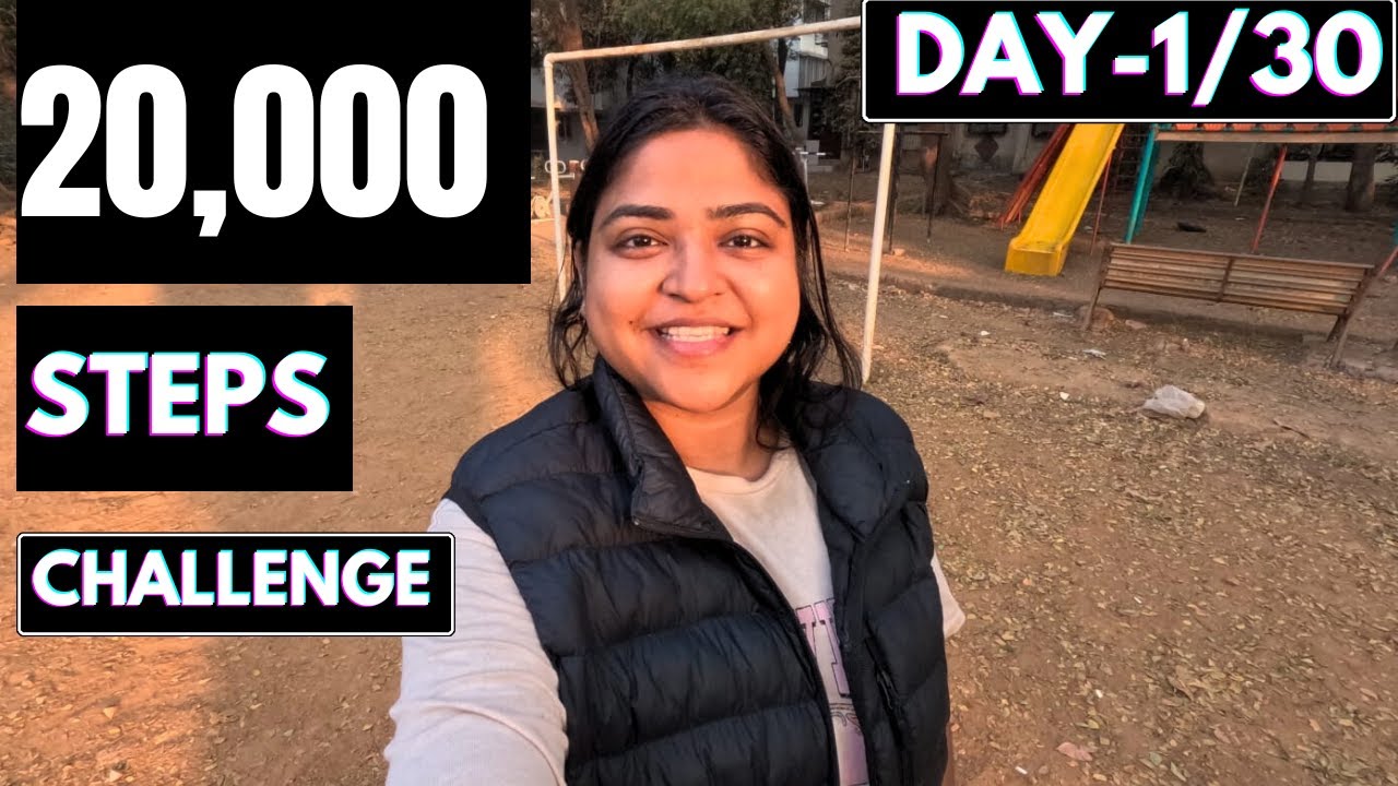 Walking 20,000 steps a day for 30 days and here what happened | 20k ...