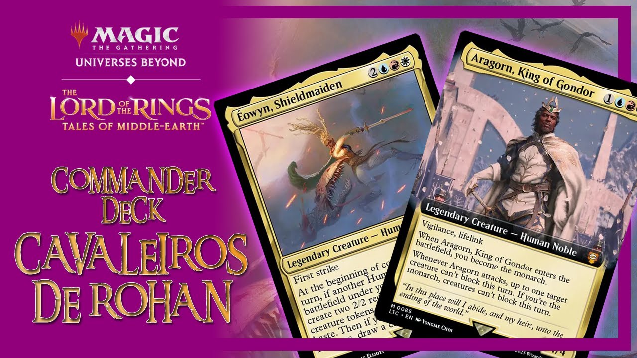 Deck de O Senhor dos Anéis: Cavaleiros de Rohan (decklist completa ...