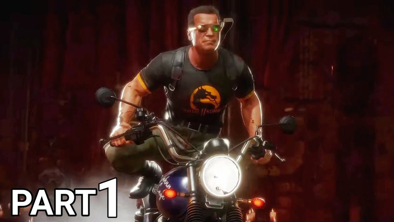 MORTAL KOMBAT 11 GAMEPLAY ~ THE TERMINATOR vs NOOB SAIBOT FIGHT SCENE ...