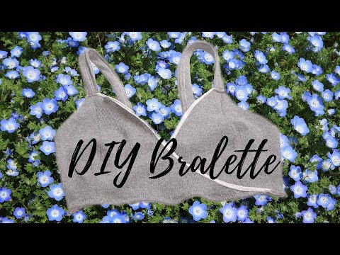 DIY Bralette - YouTube