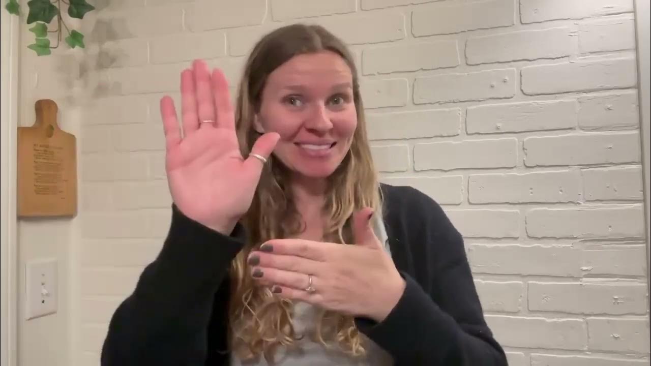 american sign language ASL (signing naturally Unit 2 carol's language ...