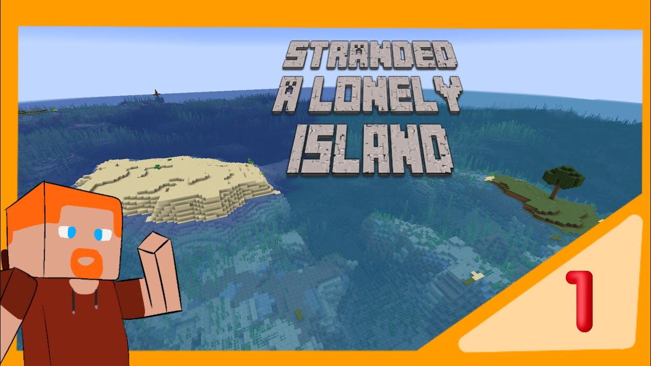 Stranded on a lonely island : Minecraft Let's Play - YouTube