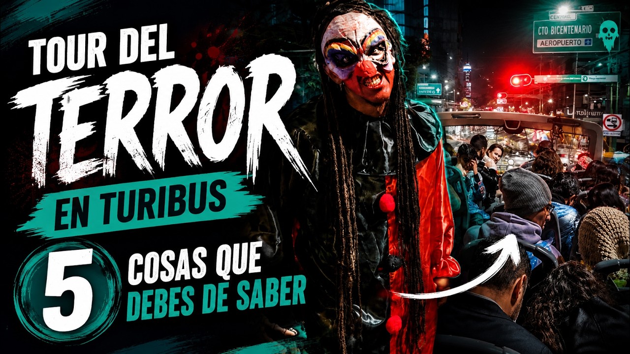 Tour del Terror en Turibus | 5 cosas que debes de saber - YouTube