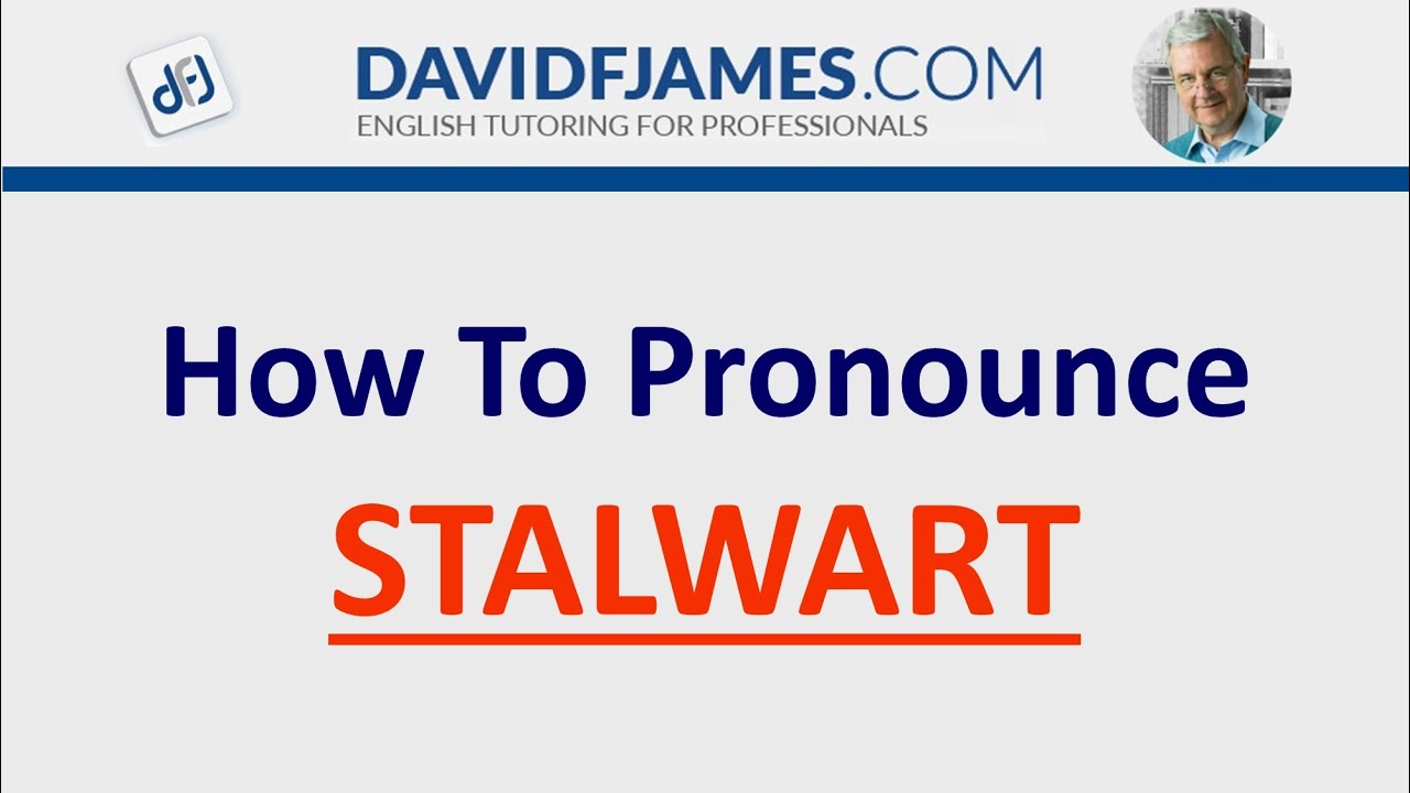How To Pronounce STALWART 2 Syllables YouTube how-to-pronounce-stalwart-2-syllables-youtube