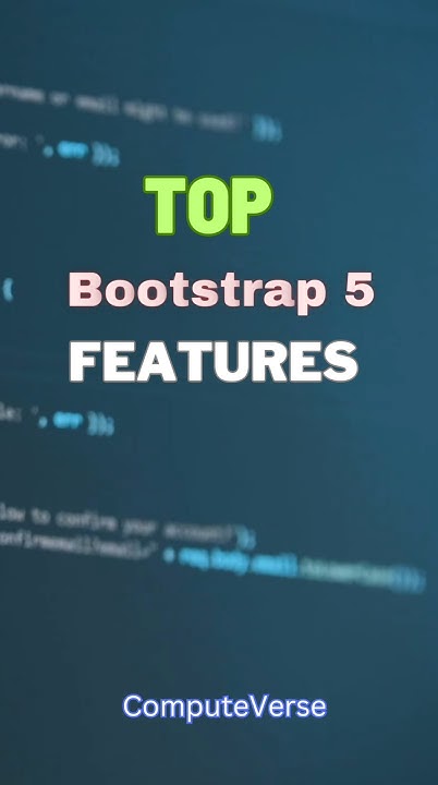 Bootstrap 5: Modern Features for Streamlined Web Development..!! #shorts #css #bootstrap5 - YouTube