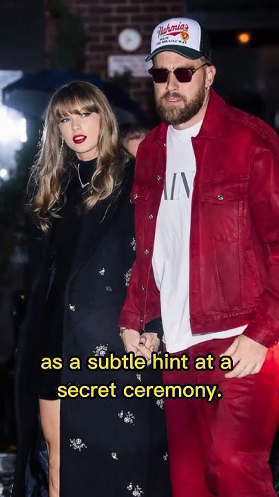 Taylor Swift fans convinced she’s secretly married Travis Kelce #singer #taylorswift #married ...