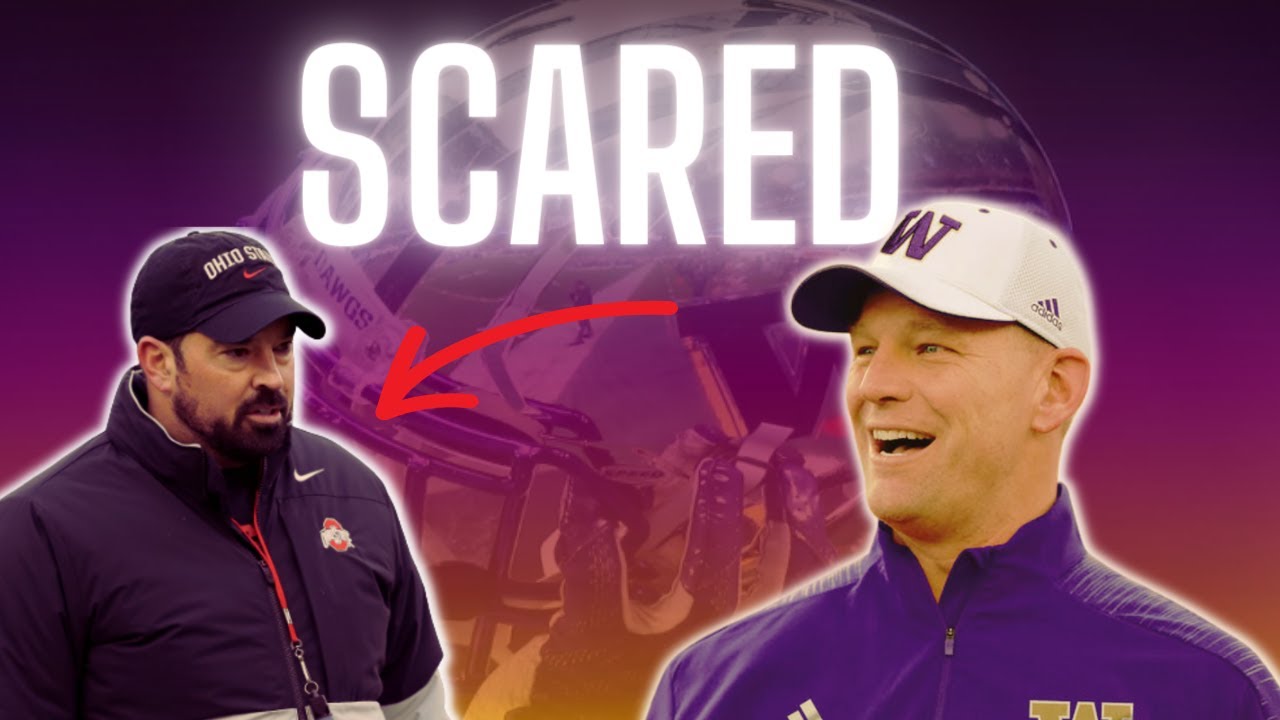 The Ohio State Buckeyes are SCARED of The Washington Huskies - YouTube