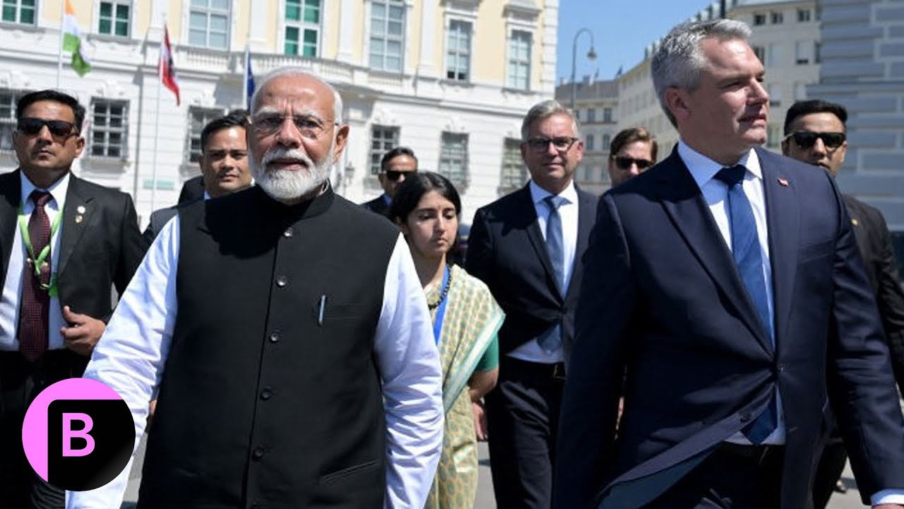 India's Modi Visits Austria, Reaffirms Commitment to Peace - YouTube