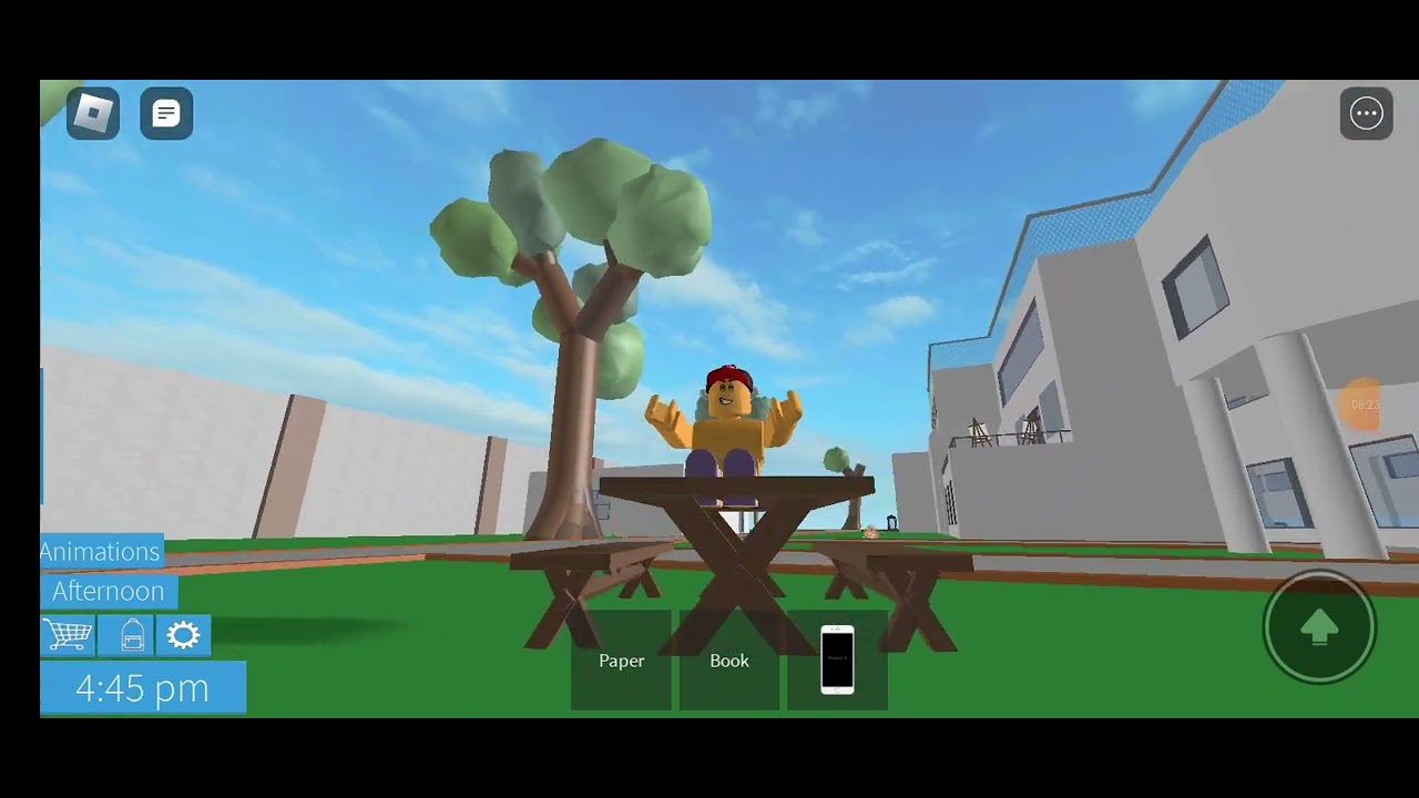 exploring high school dorm life | roblox - YouTube