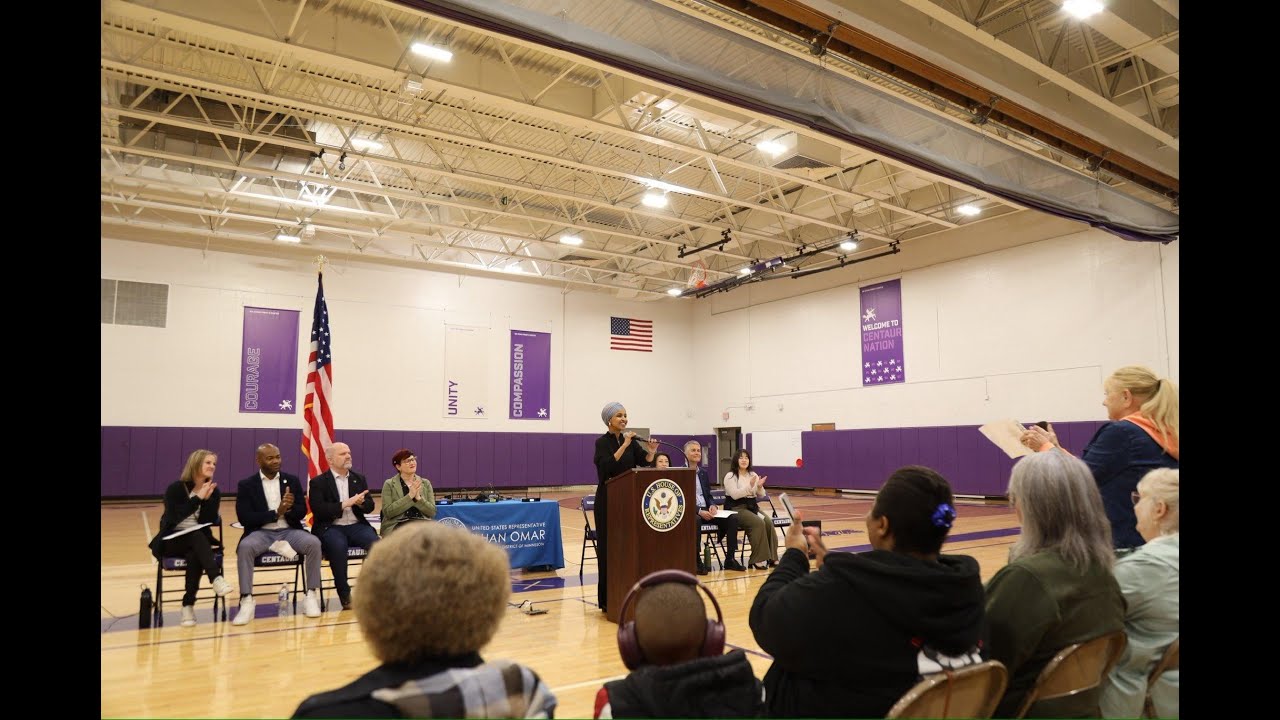 Rep. Ilhan Omar | May 2025 Town Hall - YouTube