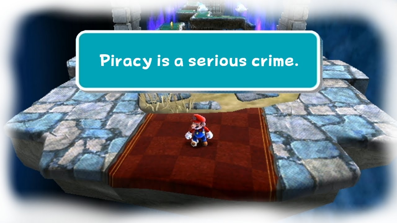 Super Mario Galaxy 2 - Anti-Piracy Screen - YouTube