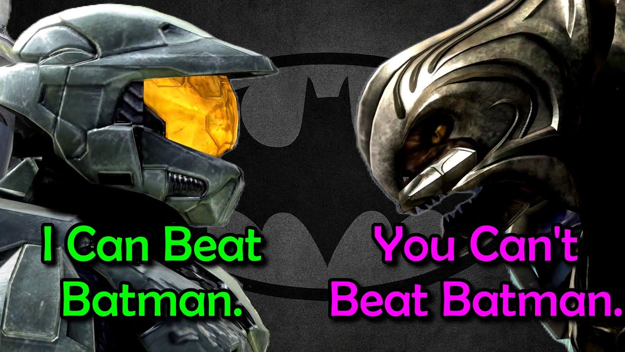 MASTER CHIEF VS BATMAN - YouTube