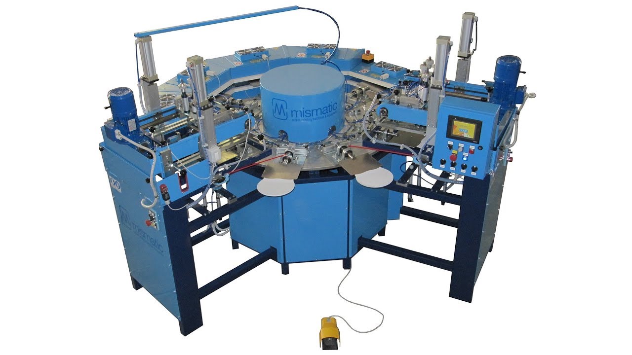 SIREN 180 - Automatic Screen Printing Machine for Swimming Caps - YouTube