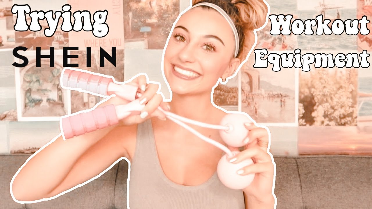 TRYING SHEIN WORKOUT EQUIPMENT!! - YouTube