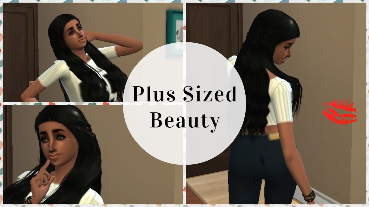 Plus Sized Beauty || Sims 4 || - YouTube