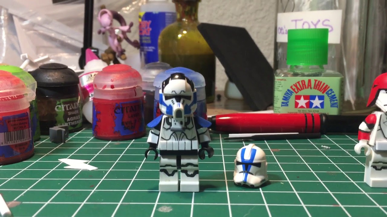 Custom Lego 501st Pilot! - YouTube