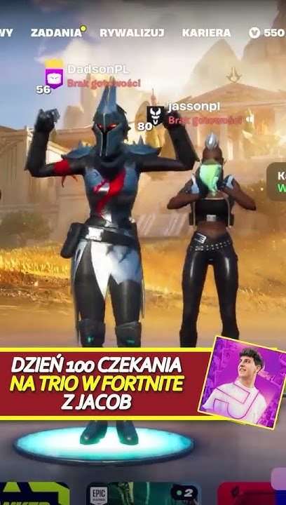 Fortnite Jacob Dzień 100 Czekania Na Trio Z Jacob Fortnite